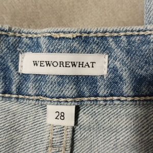WeWoreWhat | Jeans | Weworewhat The Danielle High Rise Straight Jean W ...